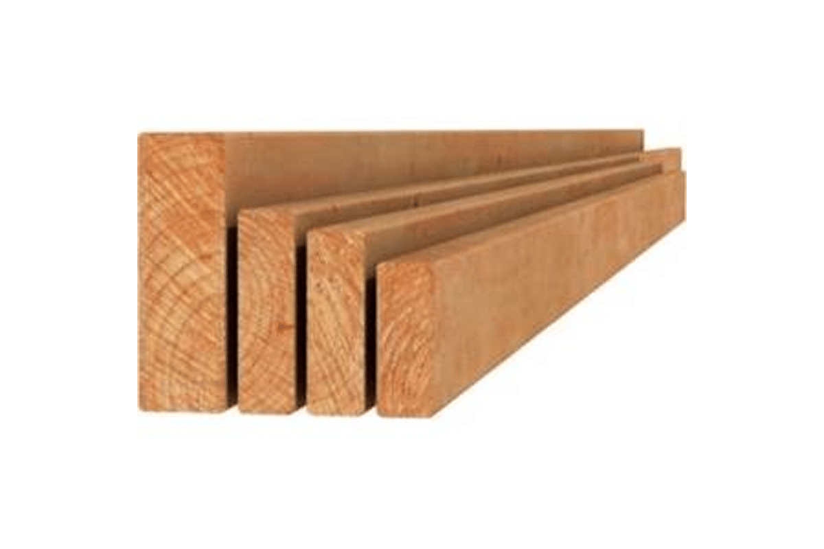 Douglas geschaafde gording 4,5x14,5x600 cm - onbehandeld | Van Kooten