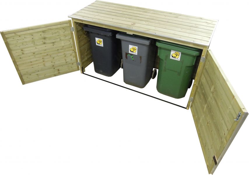 Lutrabox LK260TRIO-R Containerberging | 223x90x125 cm - voor 3 ...