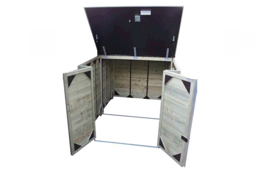 Lutrabox Multi-functionele fietsenberging 150x215x130 cm | Van Kooten