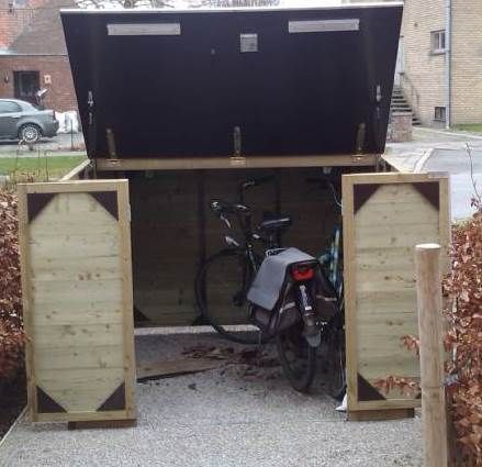 Lutrabox Multi-functionele fietsenberging voor elektrische fietsen ...