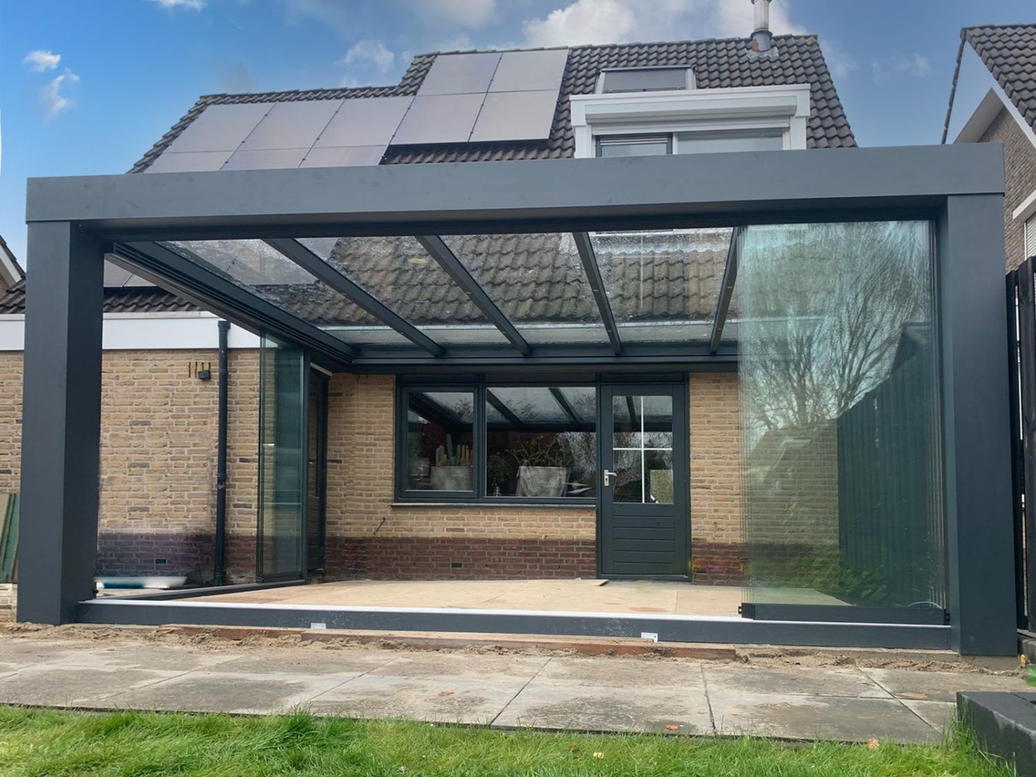 Cube veranda 500x400 cm - Glasdak - Groot-Ammers | Van Kooten