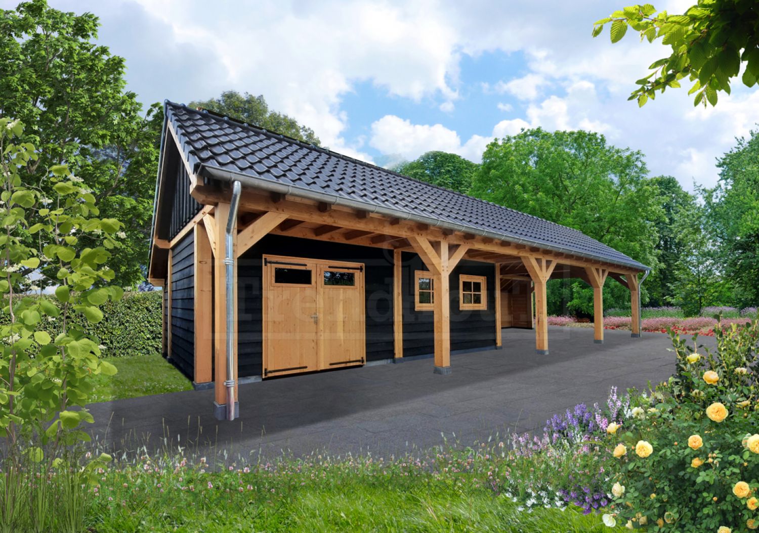 Kapschuur de Hofstee XXL 1145x595 cm | Van Kooten