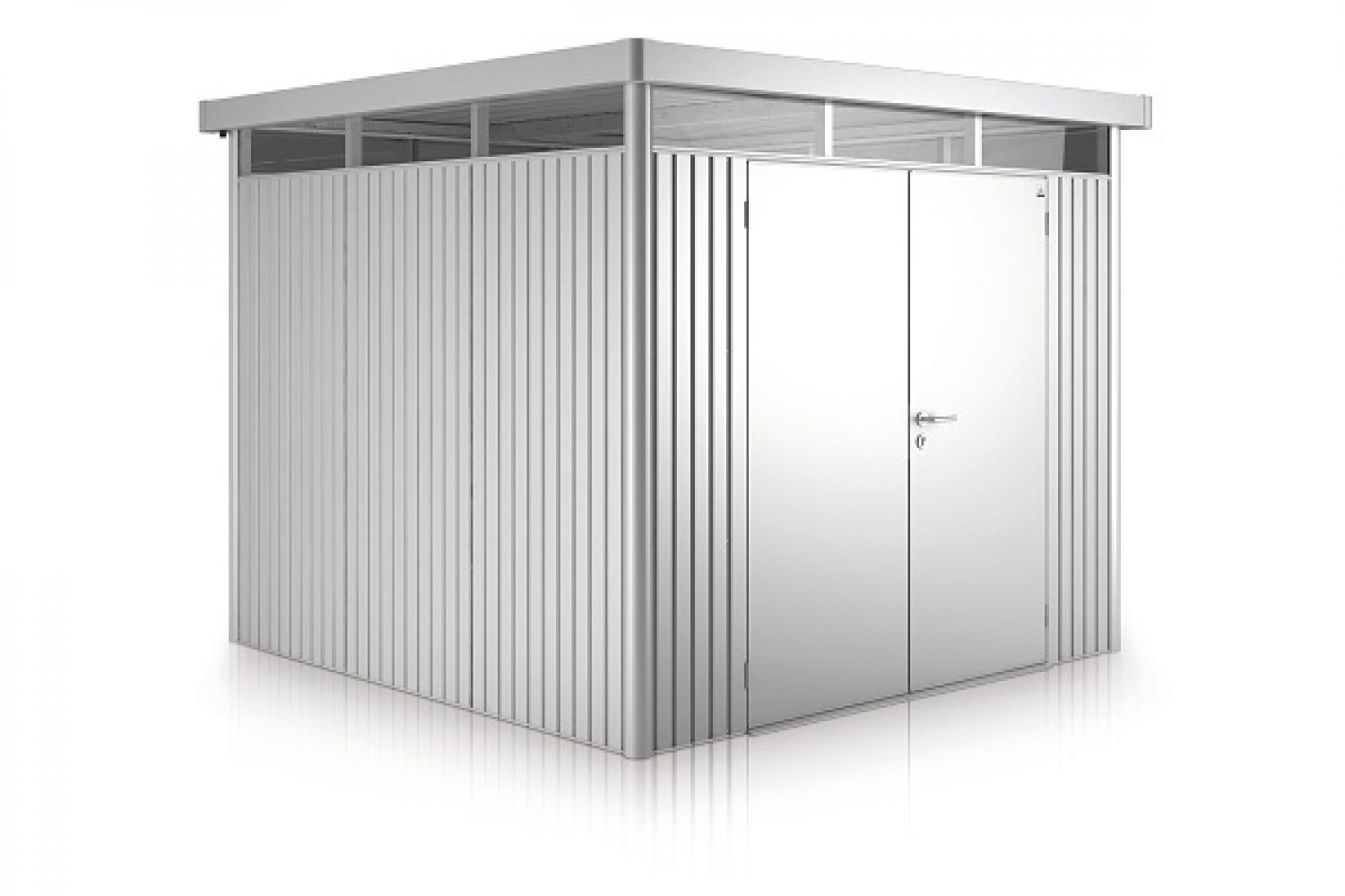 Biohort metalen berging Highline H4 275x275x222 | Van Kooten