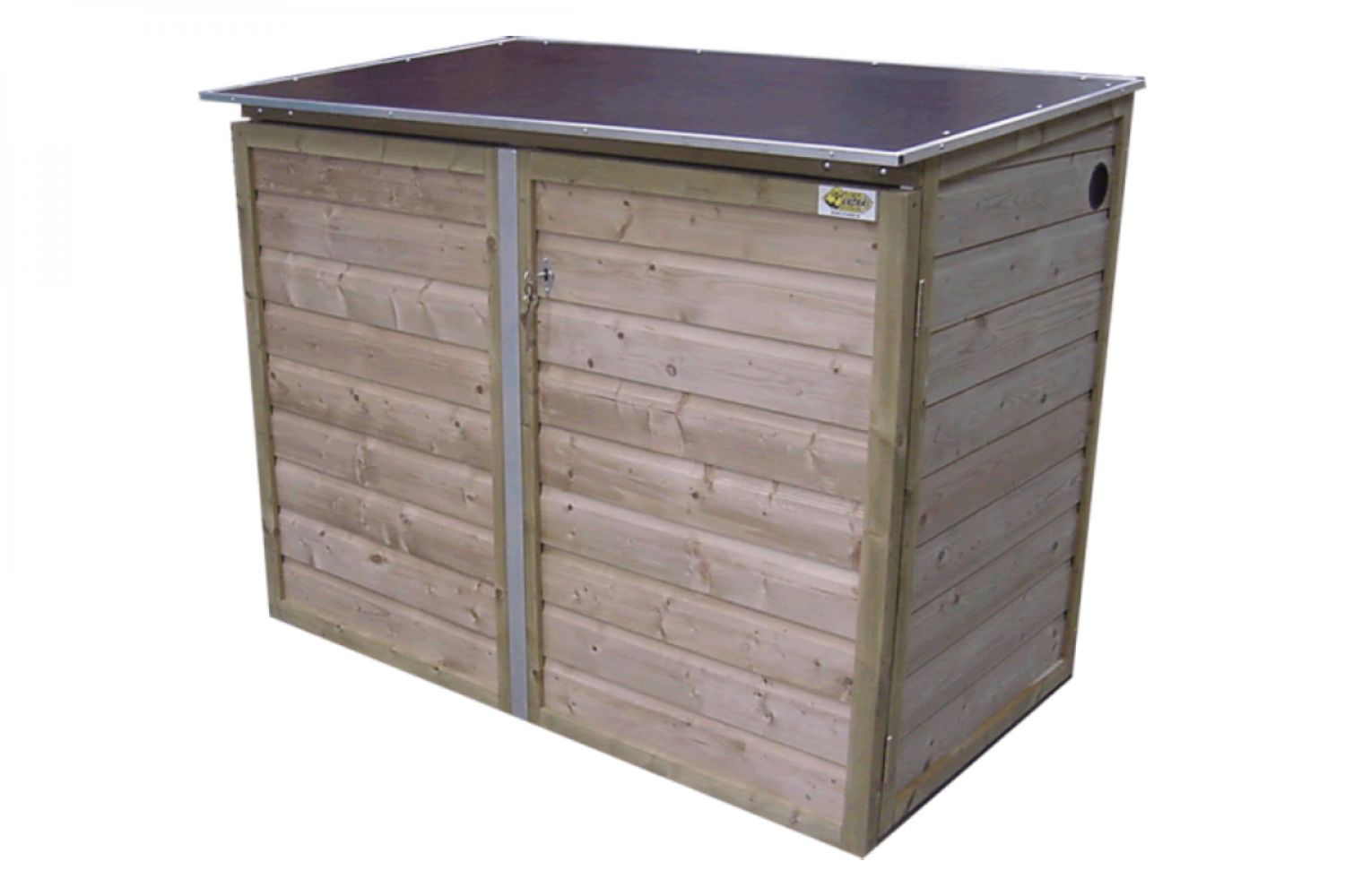 Lutrabox Lage tuinkast 140x83x122 cm | Van Kooten