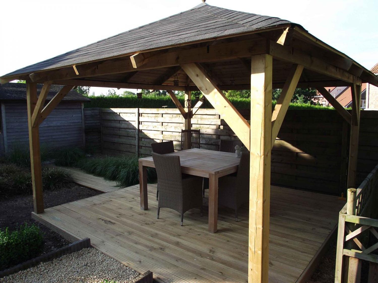 Prieel Classico 430x430 cm | Van Kooten